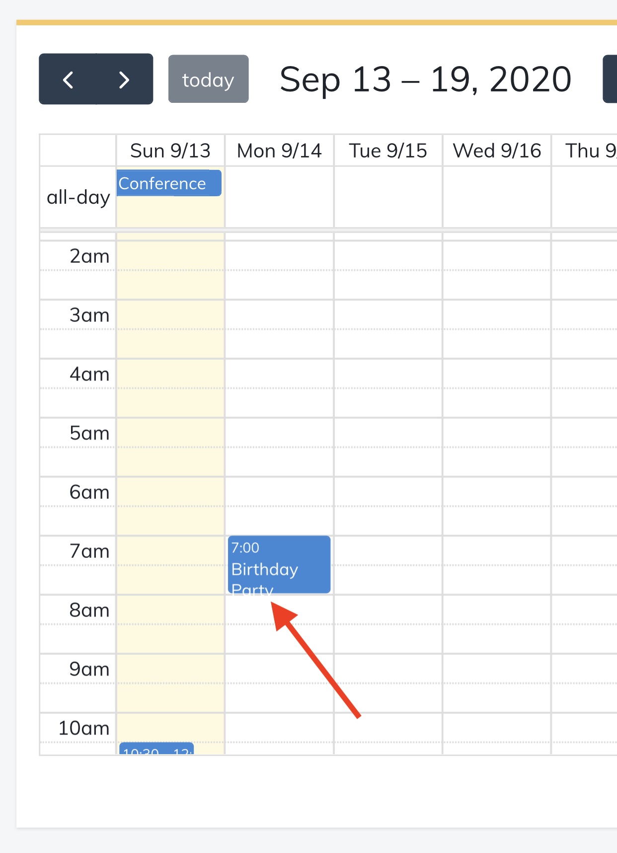 Event title overflows container in time grid view on mobile · Issue #5814 · fullcalendar ...