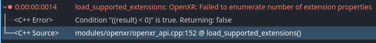 Openxr Interface Not Initialized · Issue 68669 · Godotenginegodot