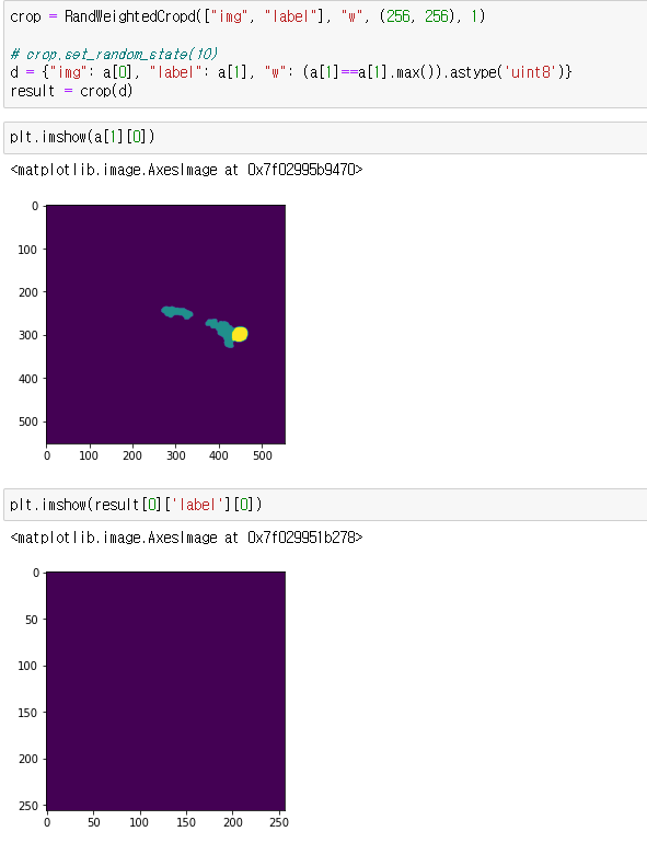 RandWeightedCrop binary weight map · Issue #1298 · Project-MONAI/MONAI · GitHub