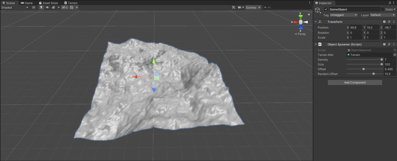 GitHub - plabet00/terrain-generation-diamond-square-unity