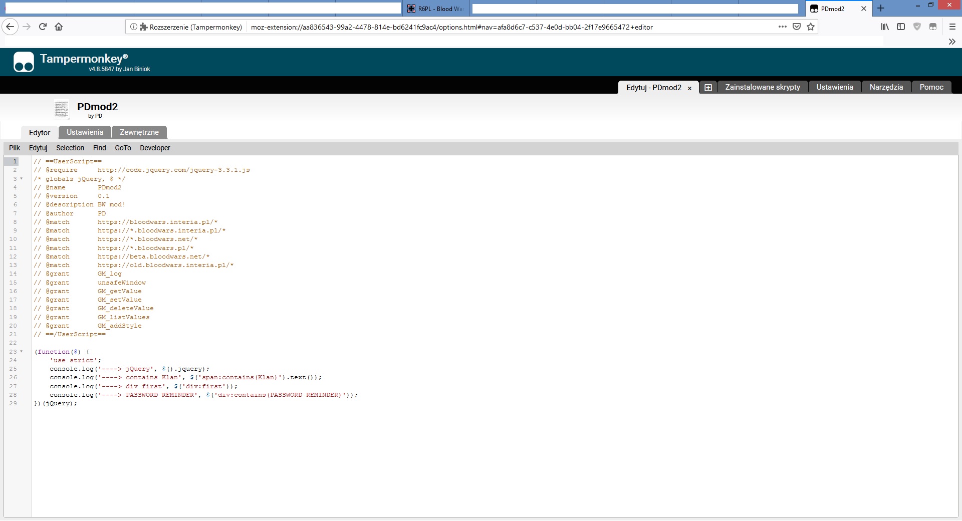 jQuery works on GM (Firefox) but not TM (Firefox/Slimjet/CentBrowser) · Issue #671 ...