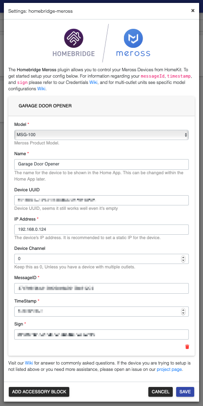 Support for Smart Wi-Fi Garage Door Opener (MSG100) · Issue #4 · homebridge-plugins/homebridge ...