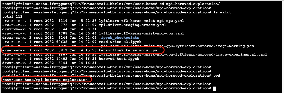 MPI Operator cannot spawn distributed jobs from Python files located on ... MPI Operator cannot spawn distributed jobs from Python files located on ...