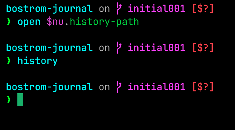 History: sync_on_enter: false doesn't record history at all · Issue #7790 · nushell/nushell · GitHub