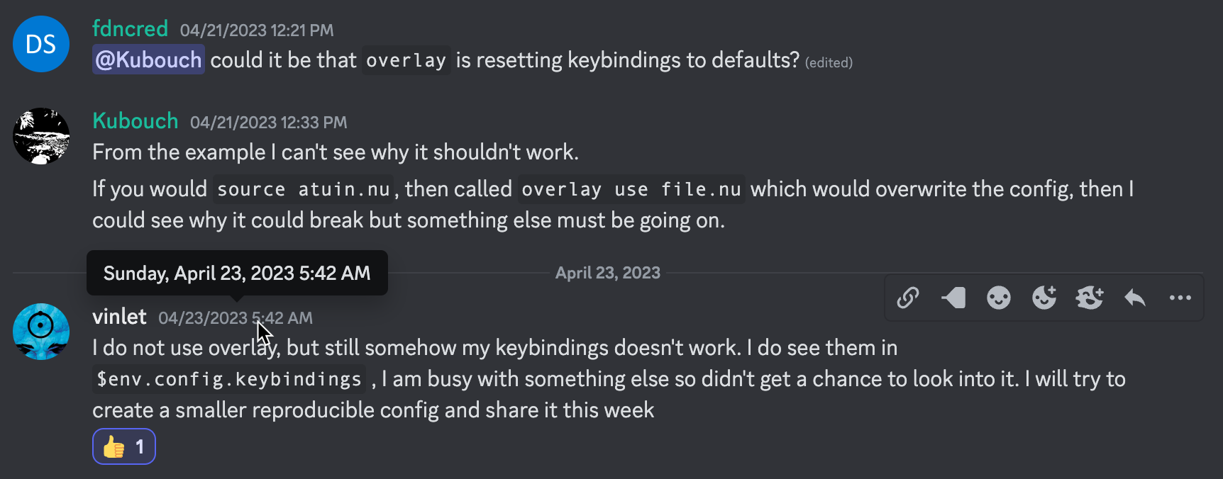 Using `overlay Use` In Config Nu Before `source Atuin Nu Or Zoxide Nu` Prevent Them From Loading
