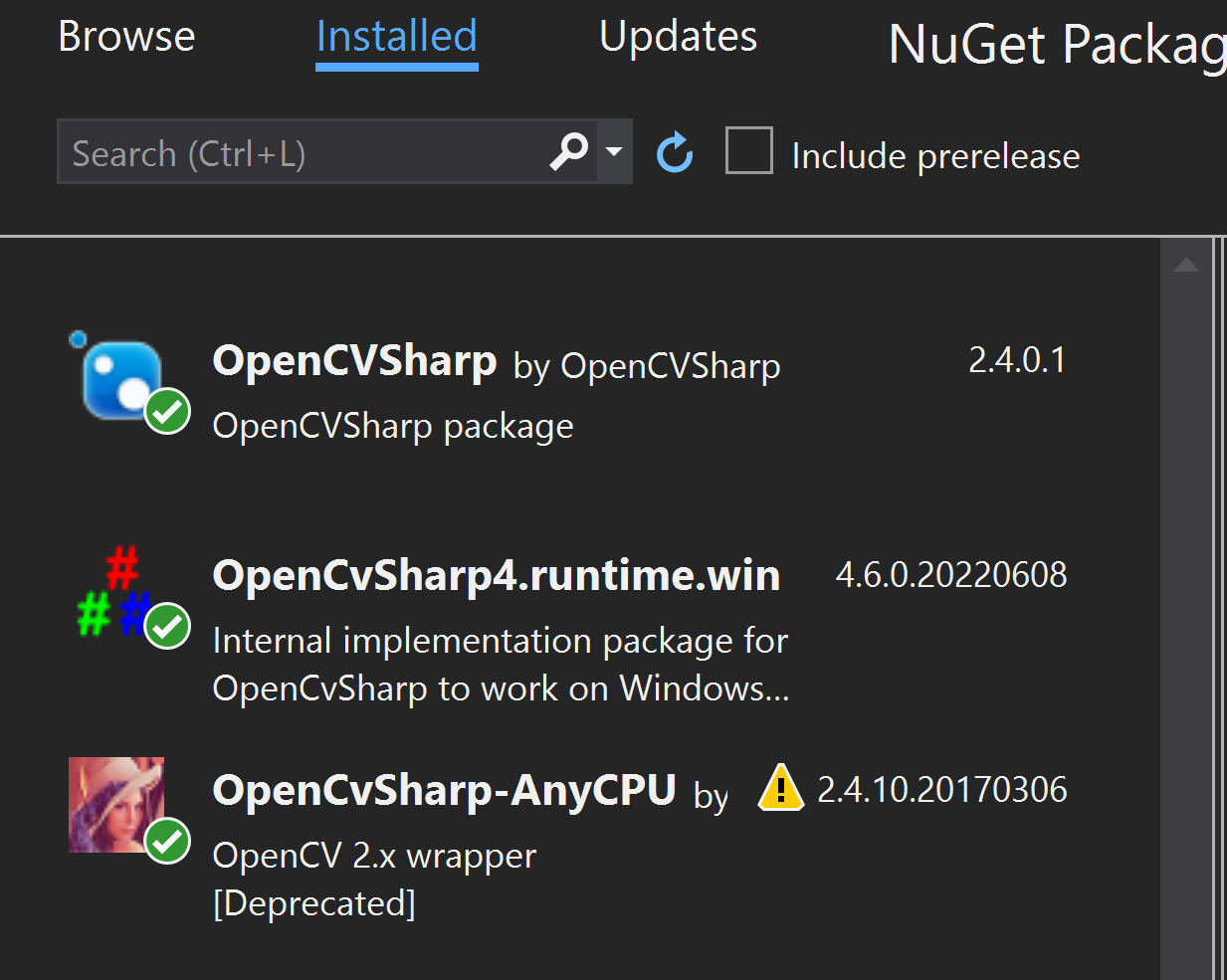 IplImage not finding library · Issue #154 · shimat/opencvsharp · GitHub