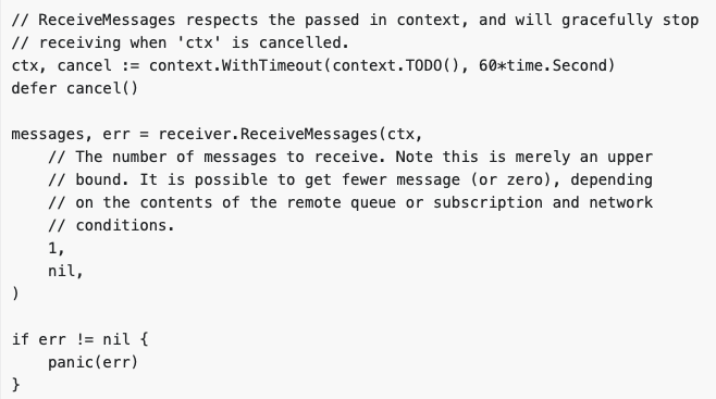 Senders and Receivers do not respect context cancellation or default timeout · Issue #20323 ...