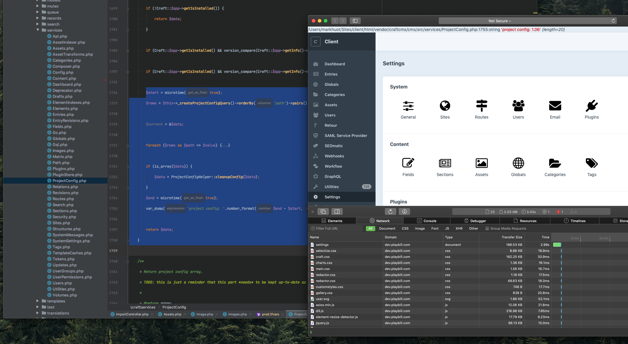Complex Project Config slows down · Issue #5630 · craftcms/cms · GitHub