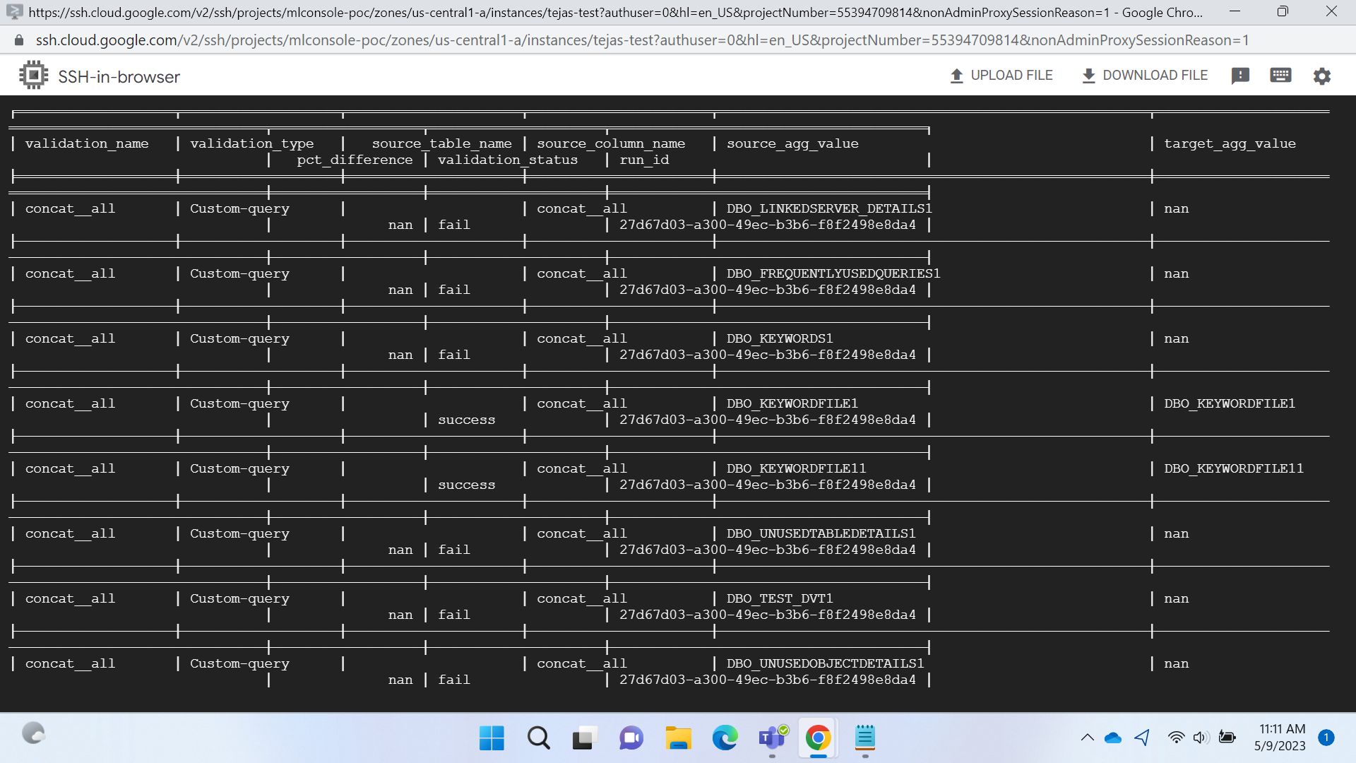 Match Source and target table name · Issue #836 · GoogleCloudPlatform/professional-services-data ...