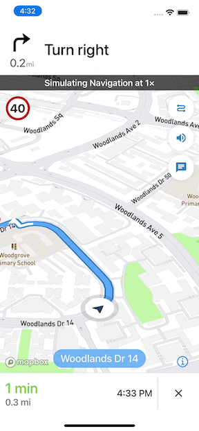 Route line shows `routeCasingColor` instead of associated congestion ...