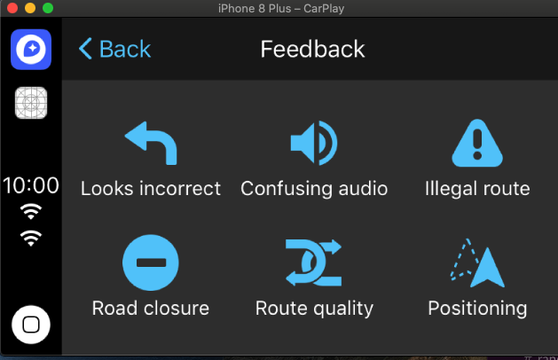 Positioning icon is not highlighted on CarPlay. · Issue #2681 · mapbox/mapbox-navigation-ios ...