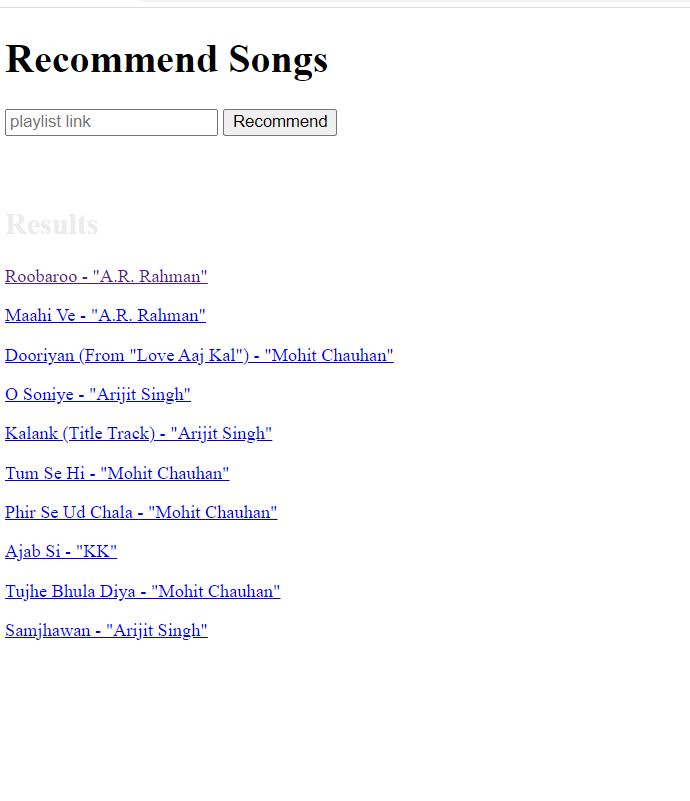 GitHub - ajtheb/Song-Recommendation-System