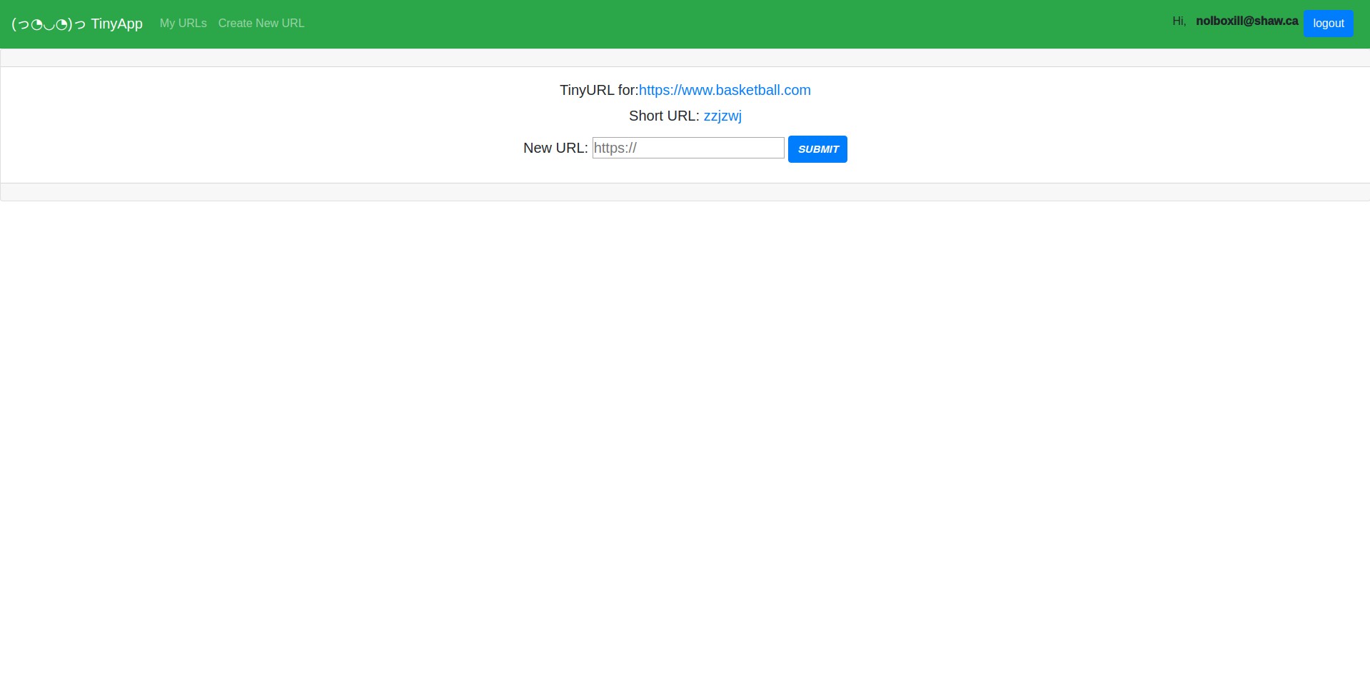 GitHub - NolanDon/tinyapp