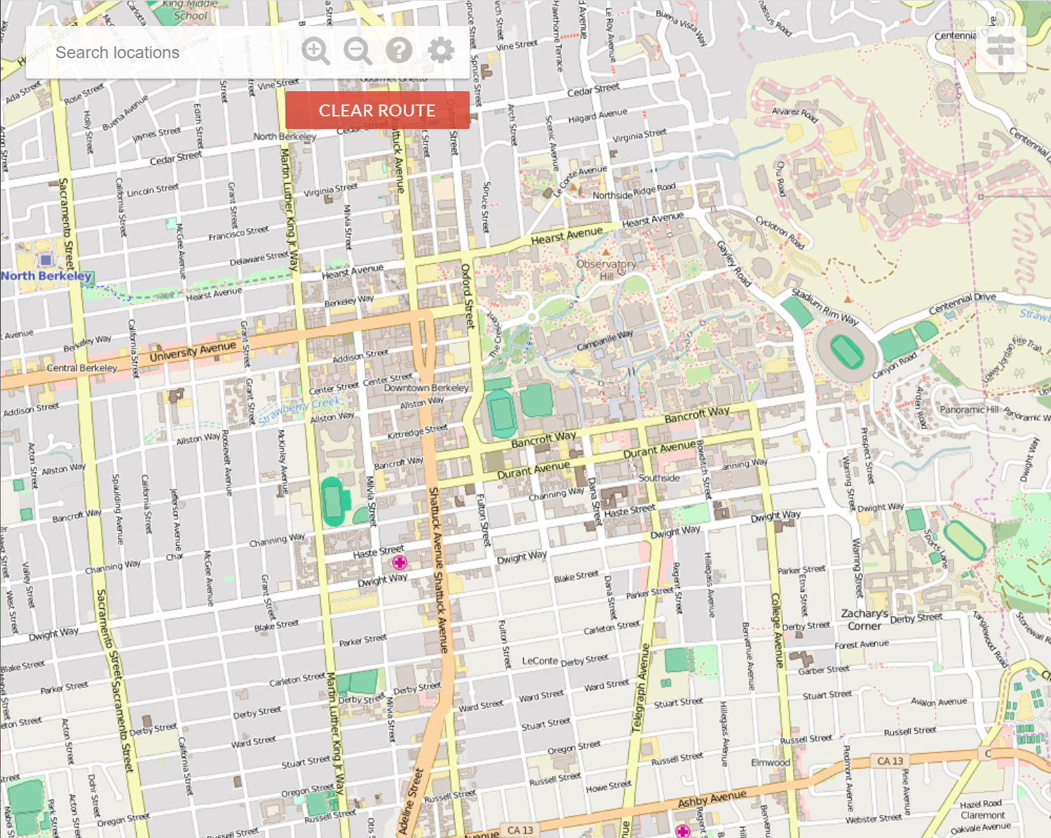 GitHub - yukinoshita0219/BearMaps: A web mapping application project from CS 61B, UC Berkeley.