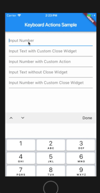 TextField keyboardType number - no DONE button on iOS · Issue #12220 · flutter/flutter · GitHub