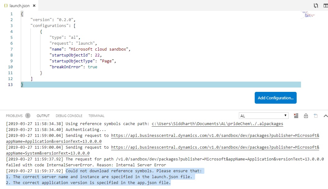 Business Central Unable to download · Issue #4789 · microsoft/AL · GitHub