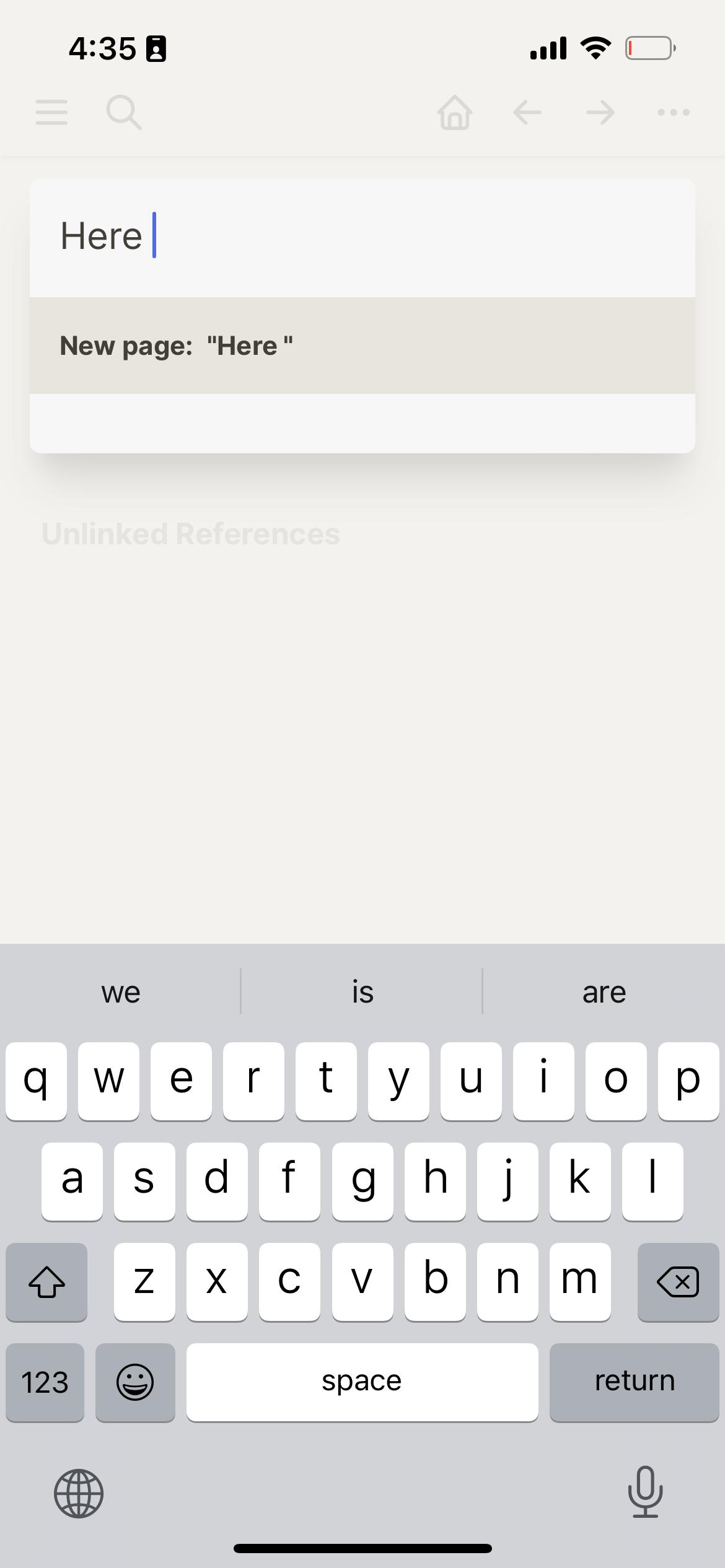 IOS version: wrong auto-completion after backspace · Issue #5520 · logseq/logseq · GitHub