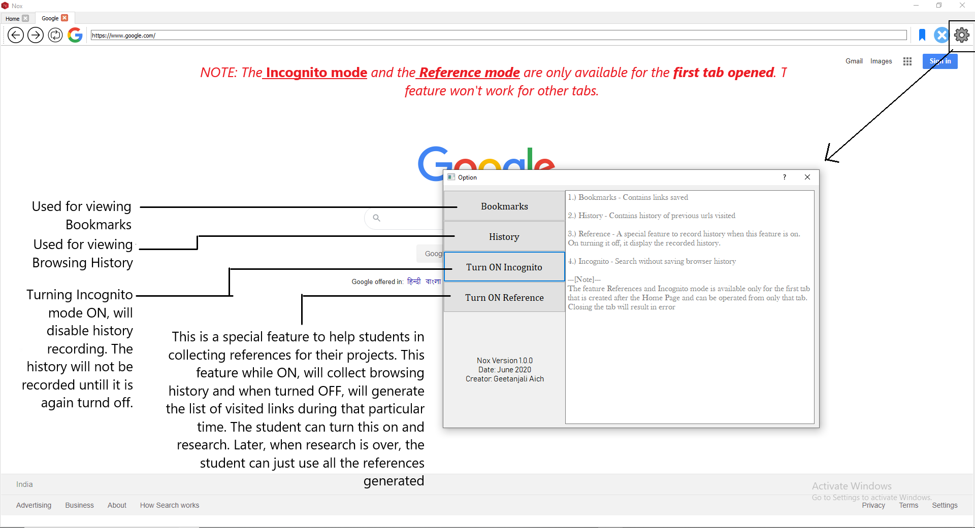 GitHub - geetanjaliaich/Nox-Browser: This is a basic web browser created using Python and PyQt5 ...
