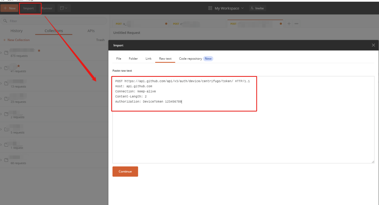 Support importing http raw data as a request · Issue #9081 ...