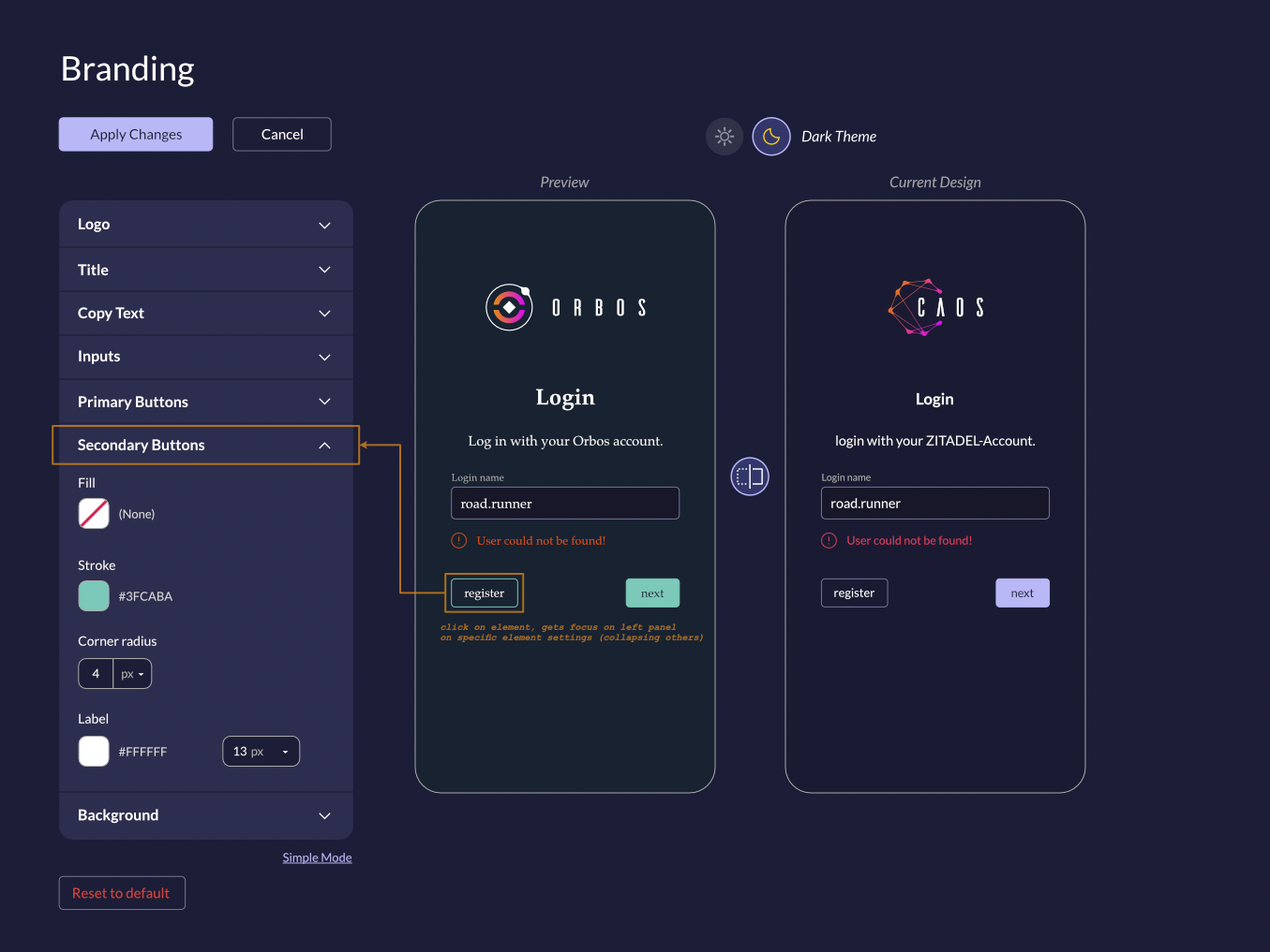 Login UX/UI customization · Issue #3987 · zitadel/zitadel · GitHub