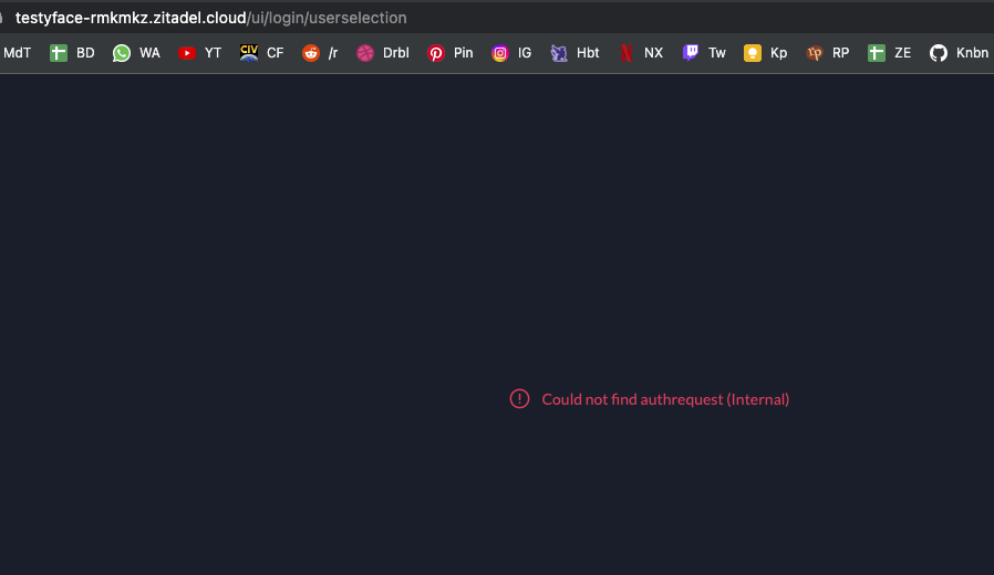 Error Page on Login attempt · Issue #4164 · zitadel/zitadel · GitHub