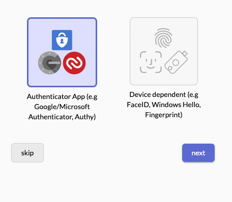 Confusing behaviour in the 2-Factor Setup screen · Issue #4648 · zitadel/zitadel · GitHub