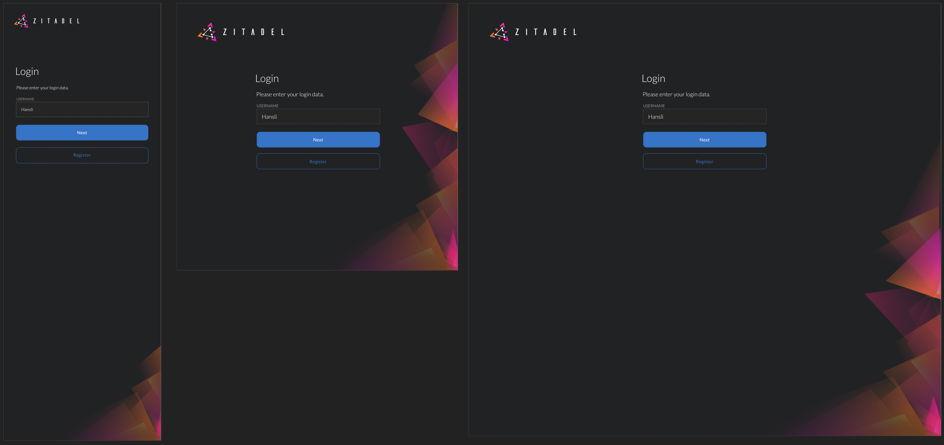 Zitadel Console UI/UX · Issue #275 · zitadel/zitadel · GitHub