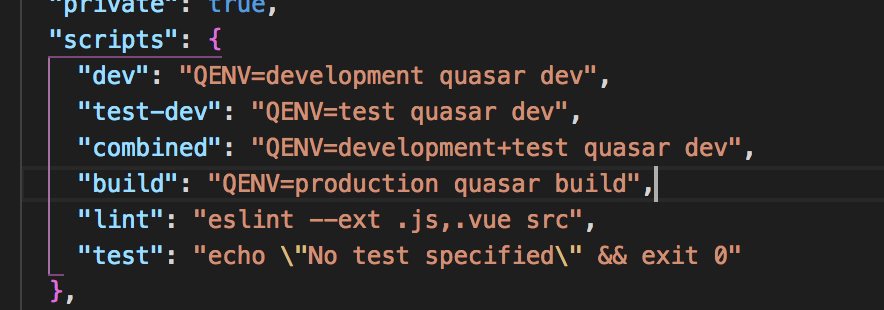 Confused or bug... `App Extension (qenv): missing QENV environment variable; skipping` · Issue ...