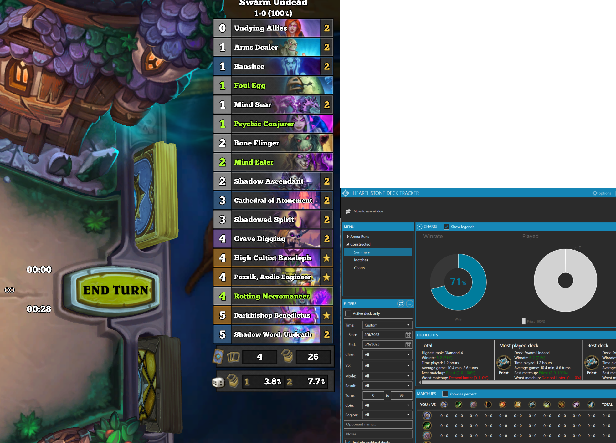 Decklist display issue when Stats moved to new window · Issue #4468 · HearthSim/Hearthstone-Deck ...