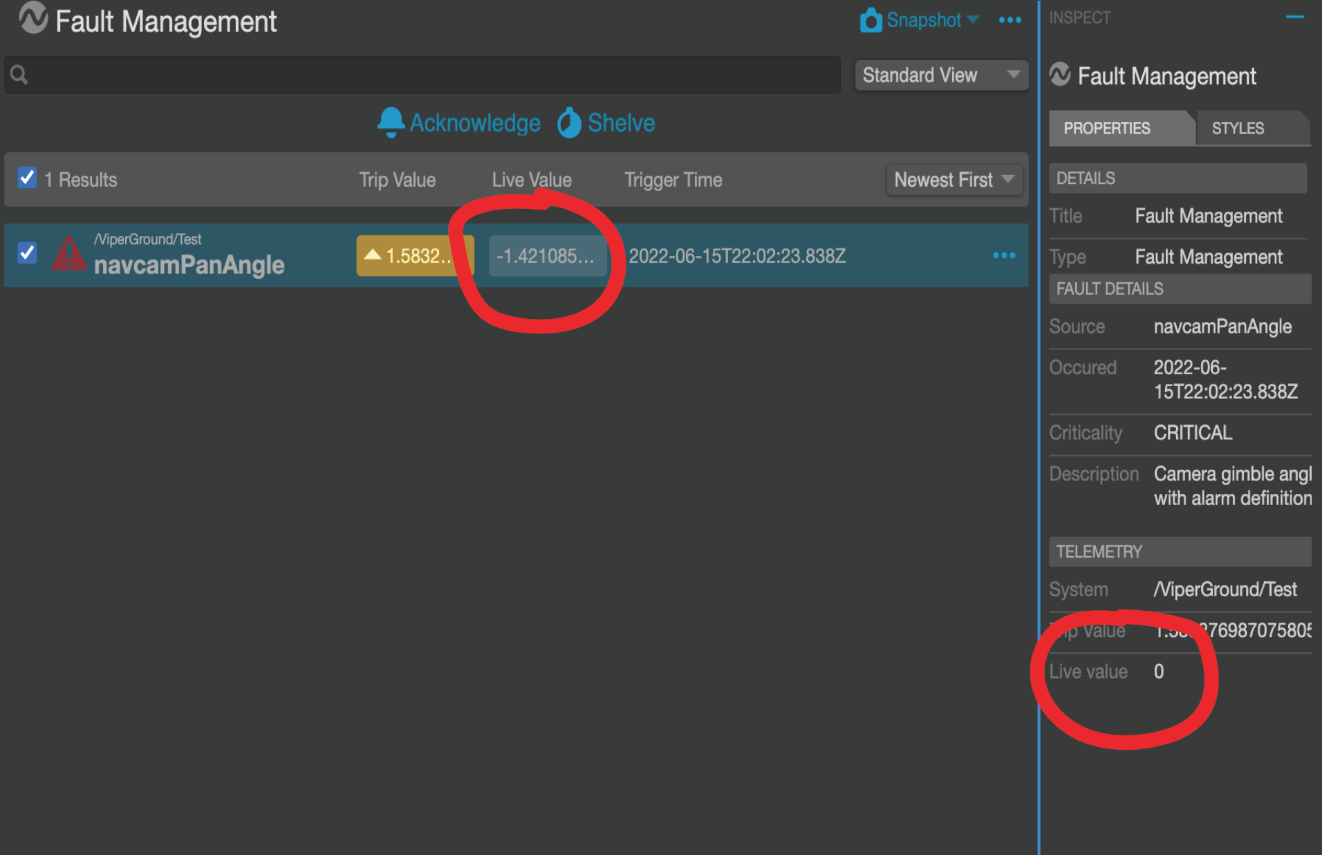 Implement minimal "fault management" capability · Issue #5052 · nasa/openmct · GitHub