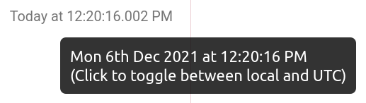 Explorer Feature Request Toggle Localutc Zoned Timestamps On Click · Issue 21642 · Solana 