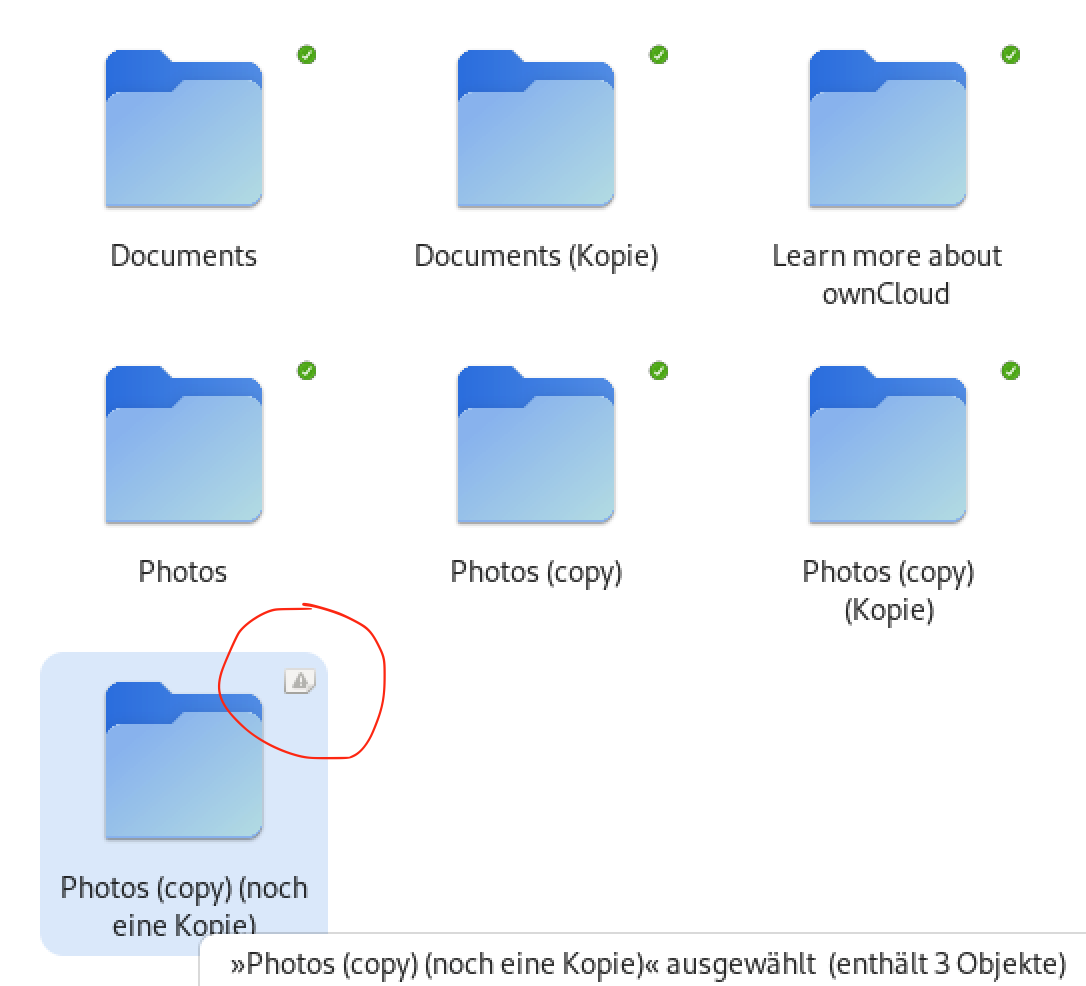 Qa Linux Overlay Icon Missing For Newly Added Folders · Issue 11207 · Owncloudclient · Github 
