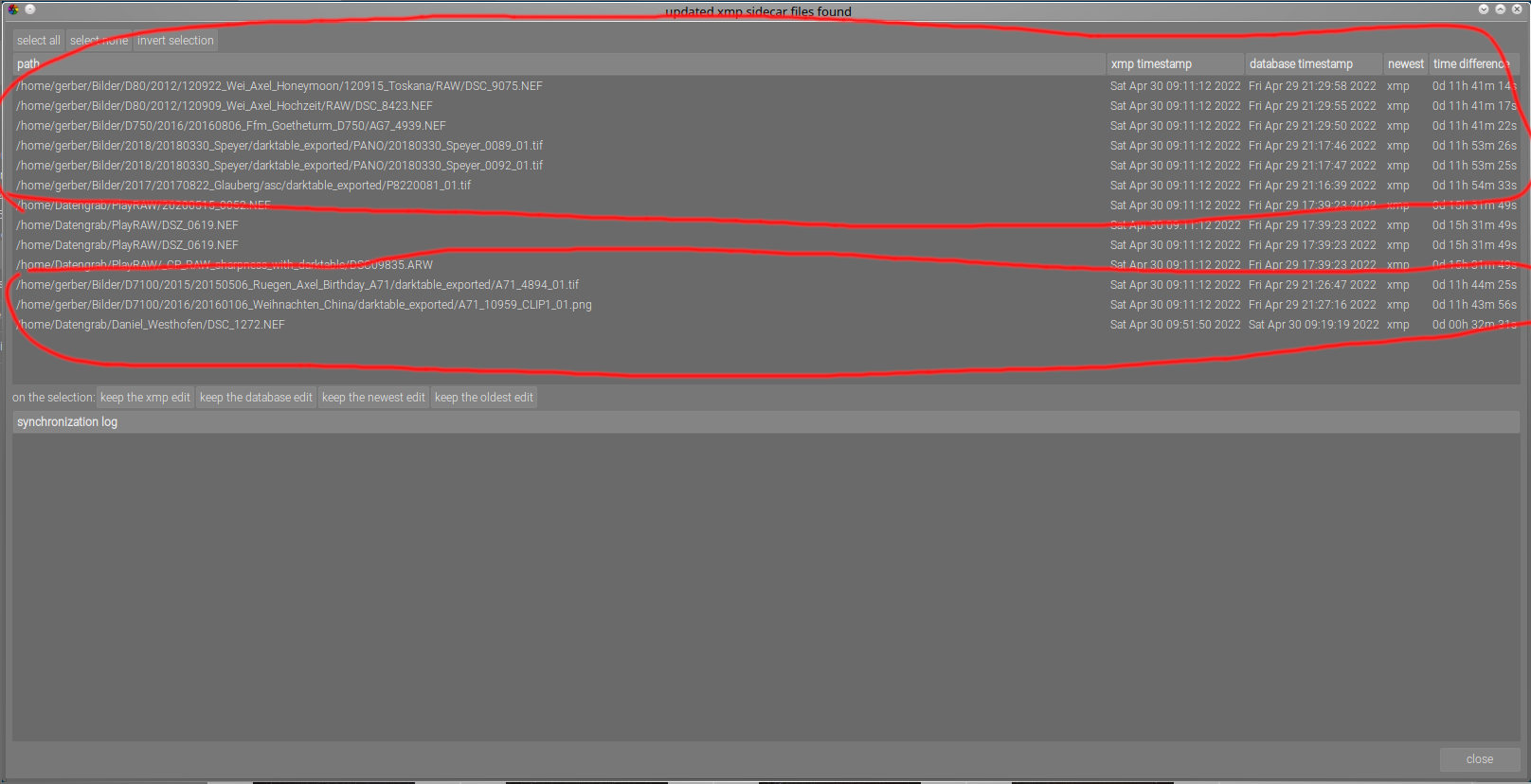 crawler claims xmp and library db out of sync · Issue #11683 · darktable-org/darktable · GitHub