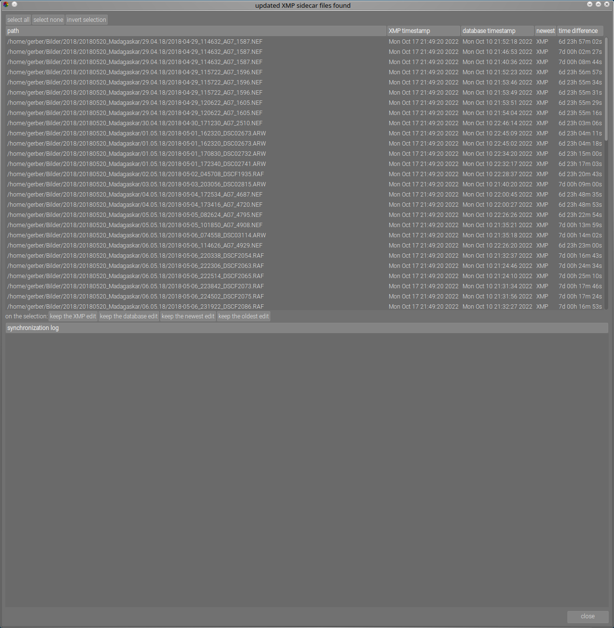 Crawler Repeatedly Ask Due To Updated Xmp Files But That Is Not True · Issue 12257 