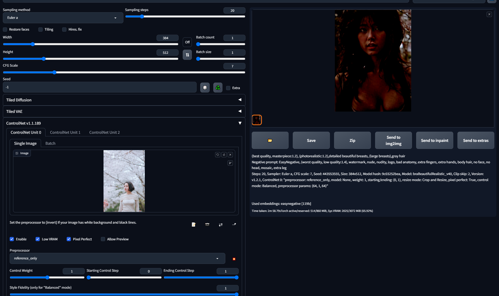 [Bug]: Reference_only not work · Issue #1414 · Mikubill/sd-webui-controlnet · GitHub