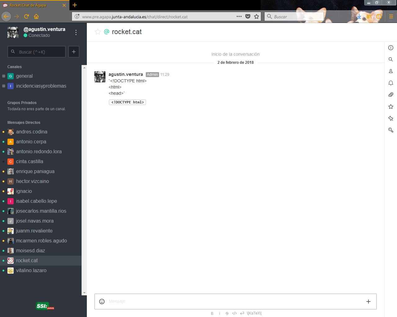 Multiline Code Inline · Issue 9581 · Rocketchatrocketchat · Github