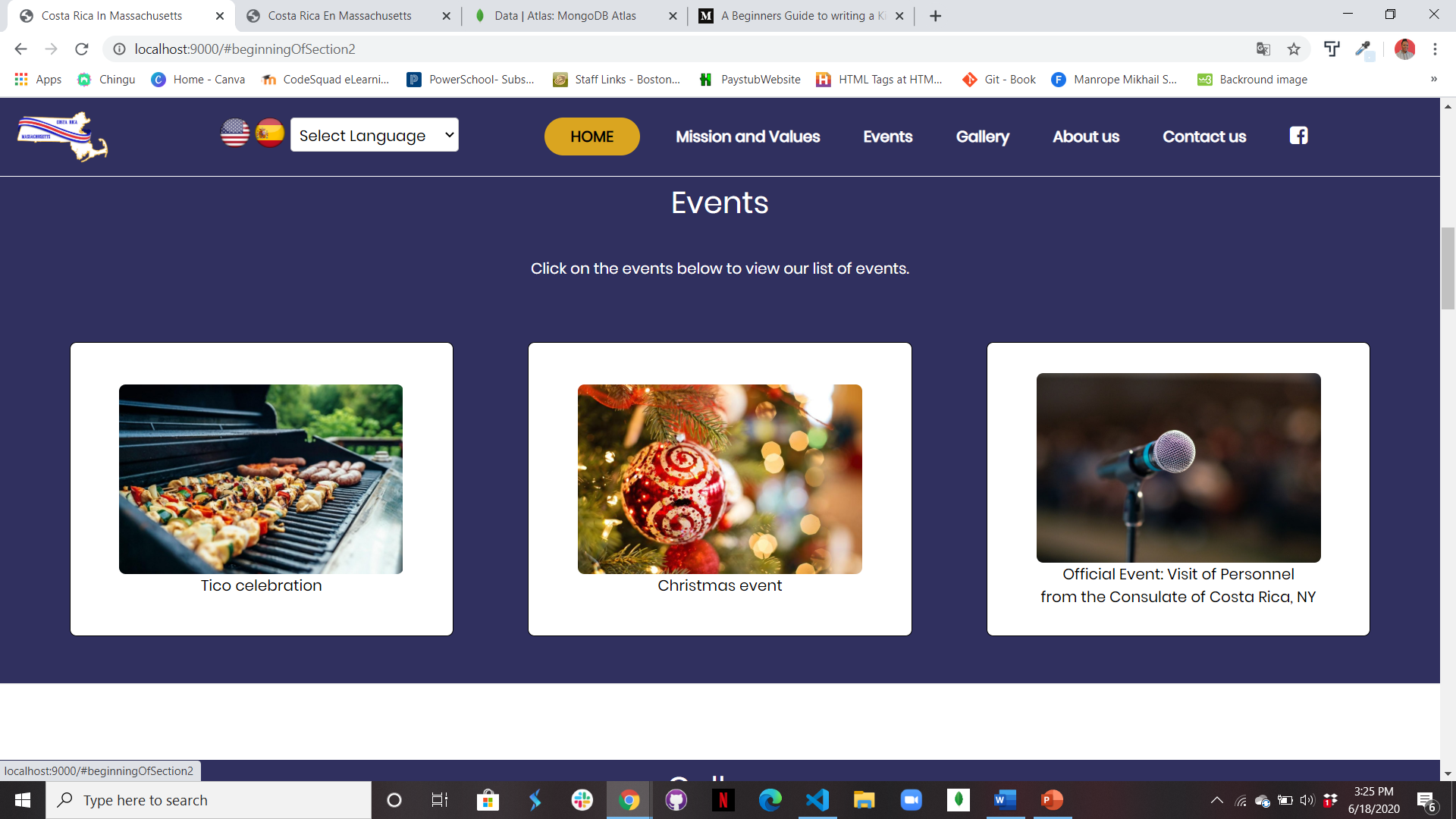 GitHub - lsimpson667/costa-rica-in-massachusetts