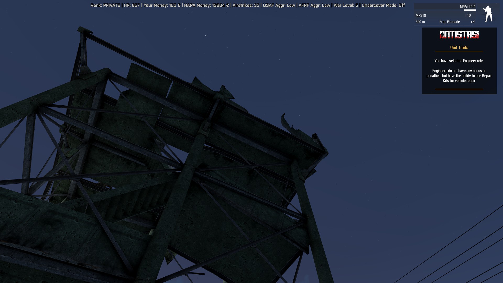 Garrisoned AI on destroyed towers fall to their death. · Issue #1470 ...