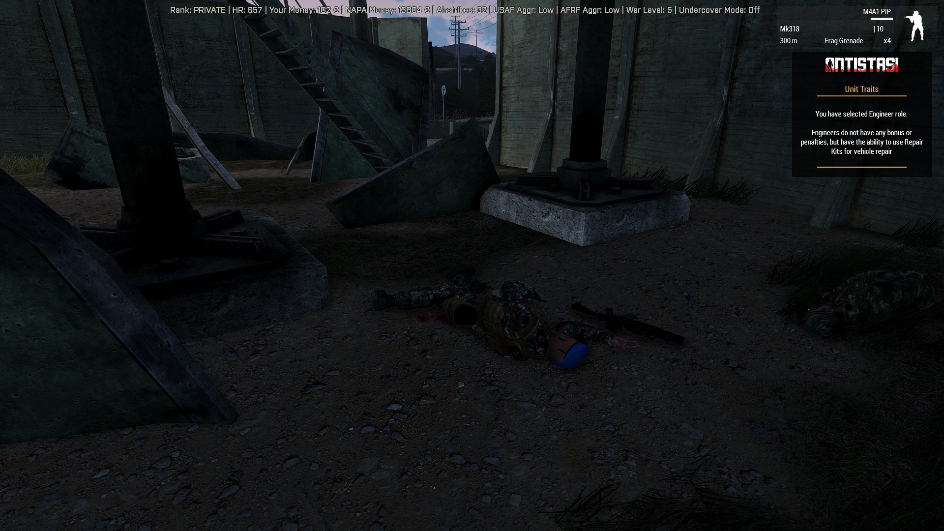 Garrisoned AI on destroyed towers fall to their death. · Issue #1470 ...