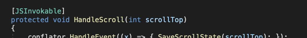 Blazor Add Analyzer If Jsinvokable Method Isnt Public · Issue 38080 · Dotnetaspnetcore · Github