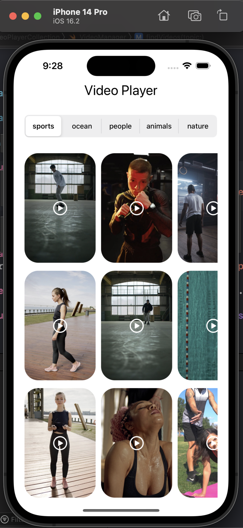 GitHub - marcoalonso/VideoPlayerCollection: An example of collectionview and how to get videos ...
