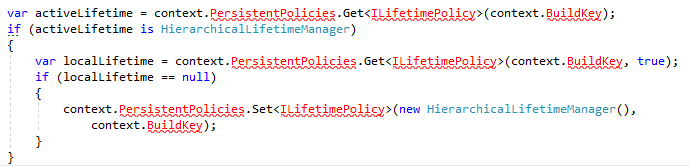 HierarchicalLifetimeStrategy migration · Issue #157 · unitycontainer/container · GitHub