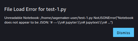 Jupytext failed to open *.py file as notebook in sagemaker studio aws · Issue #1162 · mwouts ...