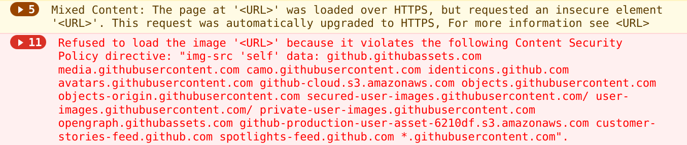 [Bug]: Youtube Thumbnail doesn't load - Content Security Policy (CSP) · Issue #216 ...