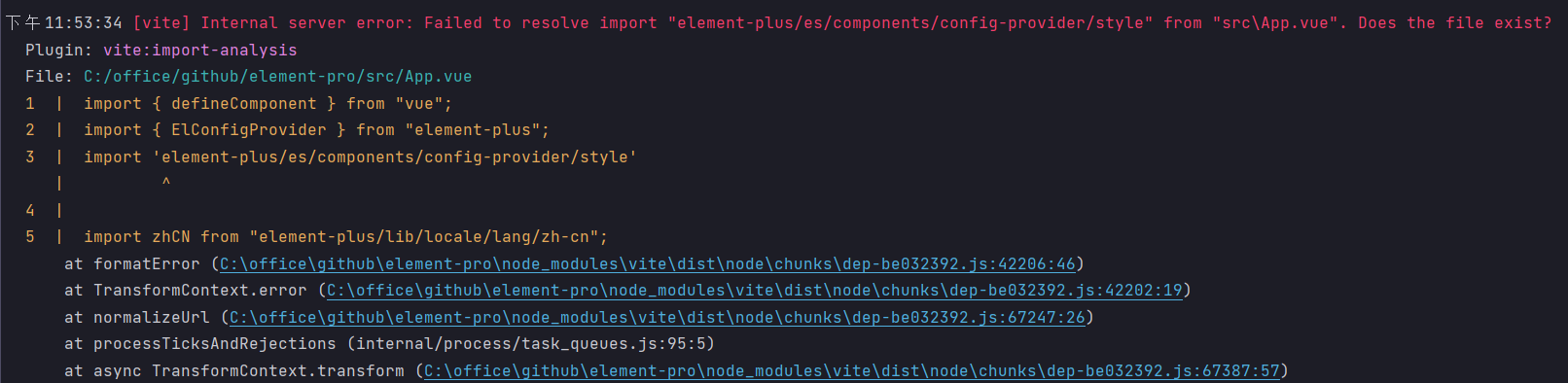 [Bug Report] vite-plugin-element-plus error · Issue #3927 · element-plus/element-plus · GitHub