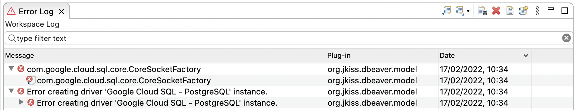Bug: Google cloud sql connector does not work after last update · Issue ...