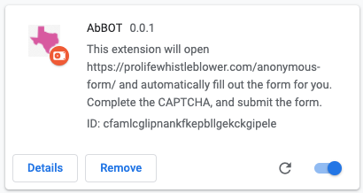 GitHub - ramblingjordan/AbBOT-chrome-extension