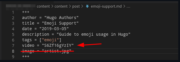 youtube video instead image · Issue #8854 · gohugoio/hugo · GitHub