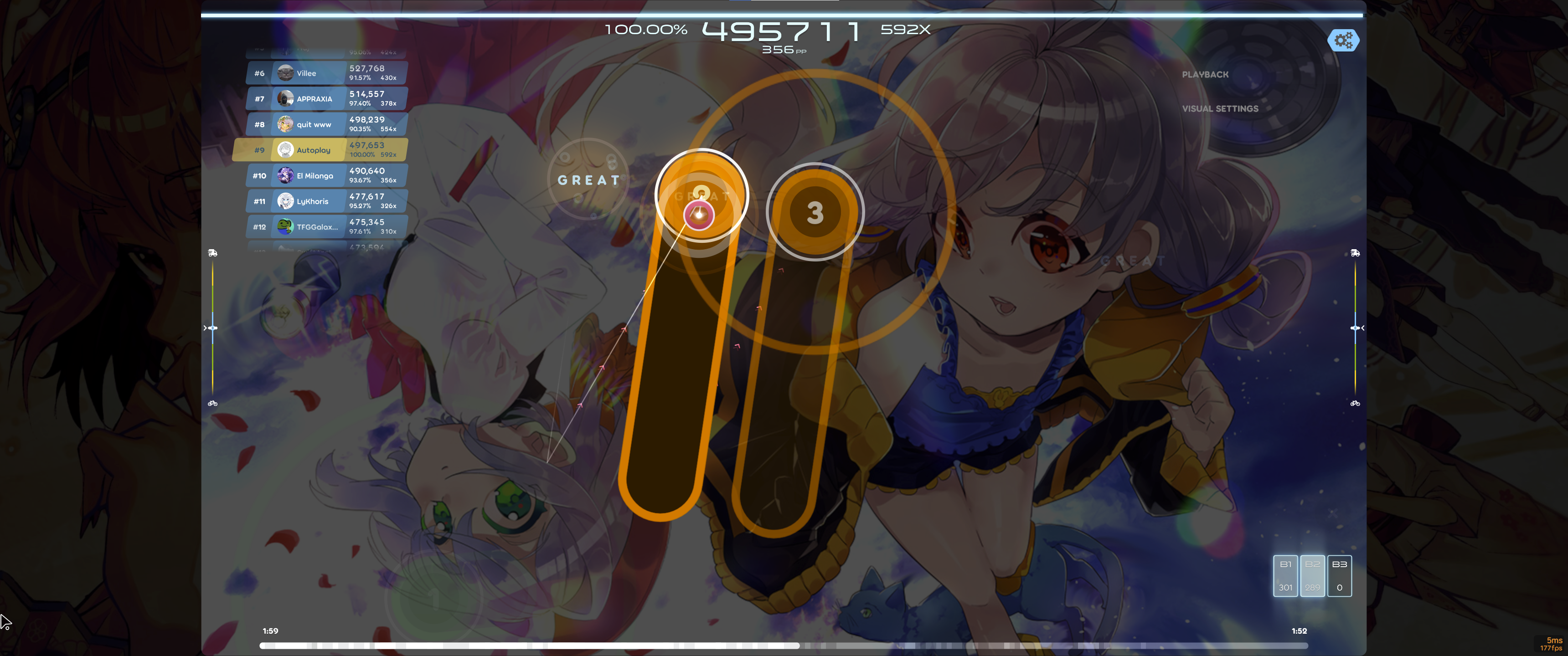 Backgrounds are cut off at the top/bottom and sides at non 16:9 aspect ...
