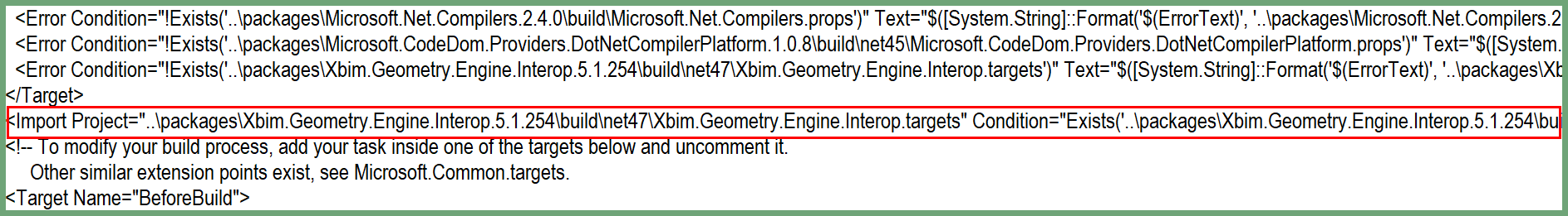 Could not load file or assembly 'Xbim.Geometry.Engine64' or one of its dependencies. An attempt ...